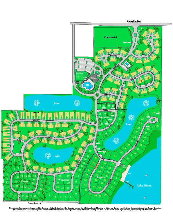 Lakeside Landings Site Plan | Lakeside Landings